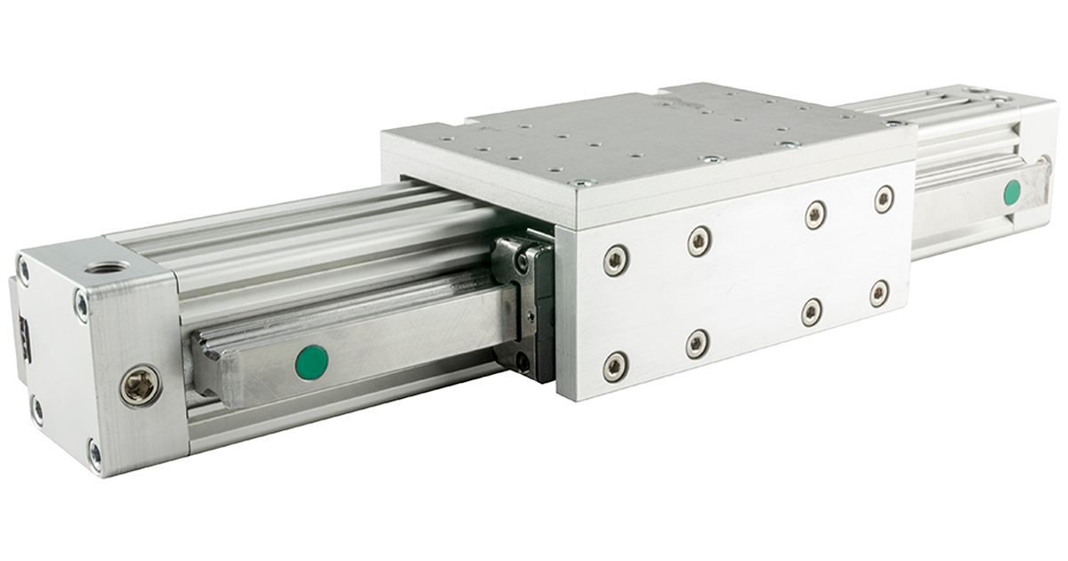 DTFL - Linear Guideway Rodless Cylinder | W.C. Branham